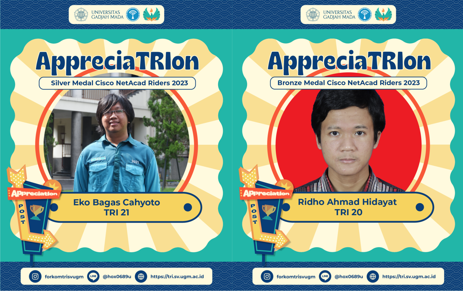 Mahasiswa TRI Sabet Dua Penghargaan di APJC NetAcad Riders Competition 2023 – Teknologi Rekayasa ...